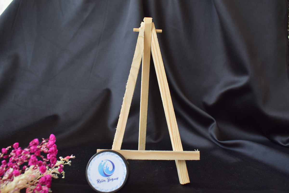 6 Inch Wooden Easel Stand – Resin Bazaar