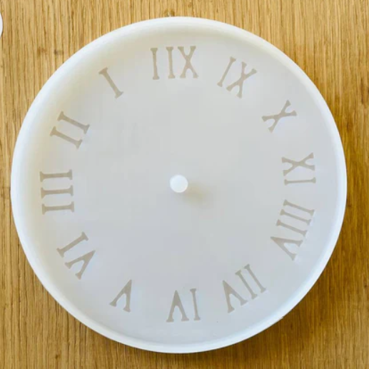 8 Inch Clock Mould – Resin Bazaar